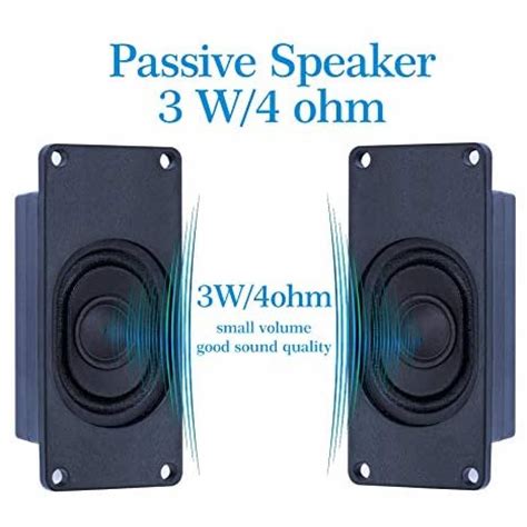 Bocina Para Pc Cqrobot De 3 Watts 4 Ohm Para Arduino Negro