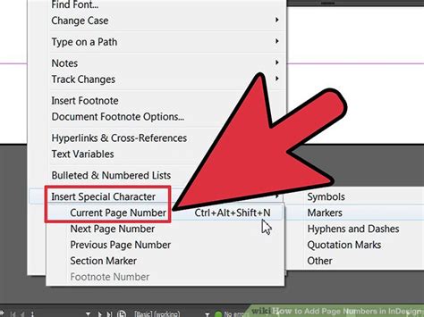 how to add page numbers in indesign 12 steps with pictures