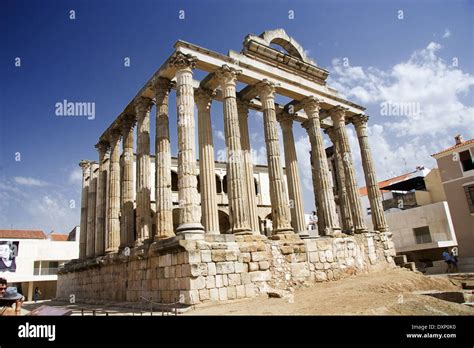Antico Tempio Di Diana Merida Immagini E Fotos Stock Alamy