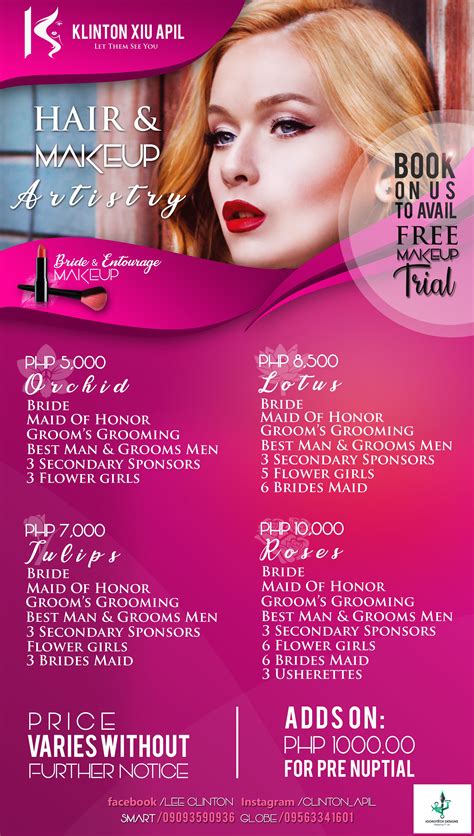 Makeup Flyer Template