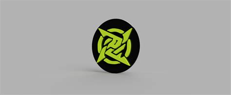 Stl File Ninjas In Pyjamas Logo・3d Print Design To Download・cults