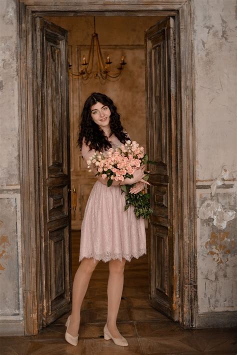 Весенняя студийная фотосессия Женский портрет Фотосессия Портрет