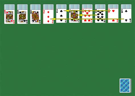 Spider Solitaire 4 Suits Online Free Card Game