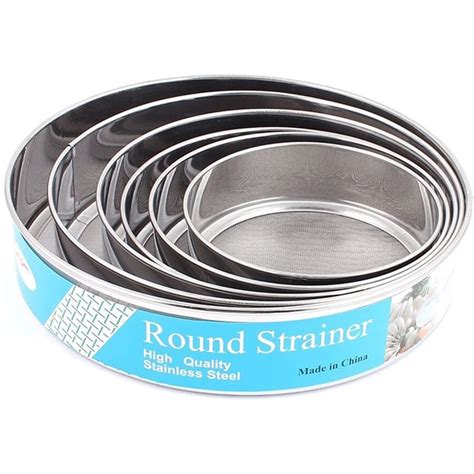 Комплект 6 броя метални кухненски сита Olele Bg