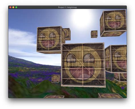 GitHub Dsupru Heightmap Computer Graphics Course Project To Work With D Tranformations In