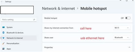 Sharing Cellular Connection Over Ethernet Microsoft Qanda