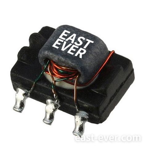 Rf Balun Transformer 75Ω 1 1 Ct Flux Coupled Transformer 1 300 Mhz