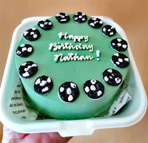 Custom Soft Icing Cake 4x2 Inches Happy Birthday Nathan Pipie Co Bread Cake Pastries Iligan