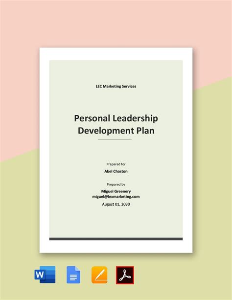 Personal Development Plan Paper