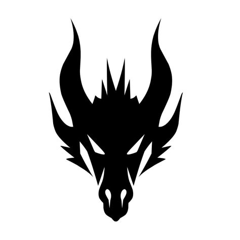 Dragon Silhouette Download Etsy Canada Dragon Silhouette Dragon