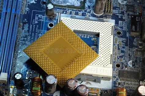 Computer Central Processing Unit CPU Stock Photo Image Of Fast Memory