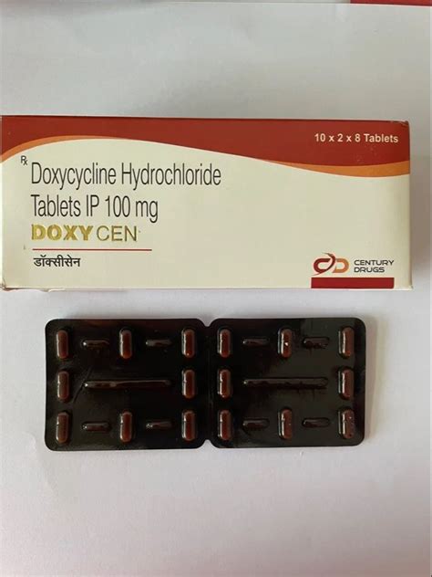 Doxycycline 100 Mg Tablet At Rs 45 Stripe In Nagpur Id 2851813257430