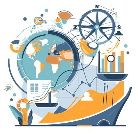 Premium Vector Data Analytics Vector Illustration