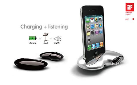 Nautilus Iphone 4 Dock Is One Arty Zinc Alloy Dock