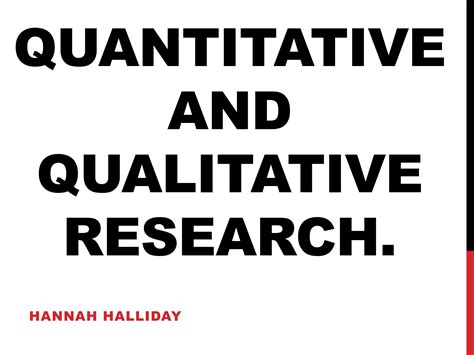 Quantitative Qualitative Inductive And Deductive Research Pptx