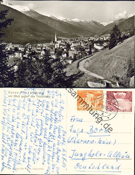 Historische Ansichtskarten Kanton Graubünden Davos 03