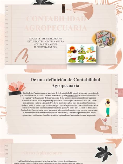 Contabilidad Agropecuaria 1 2 Pdf Contabilidad Economias