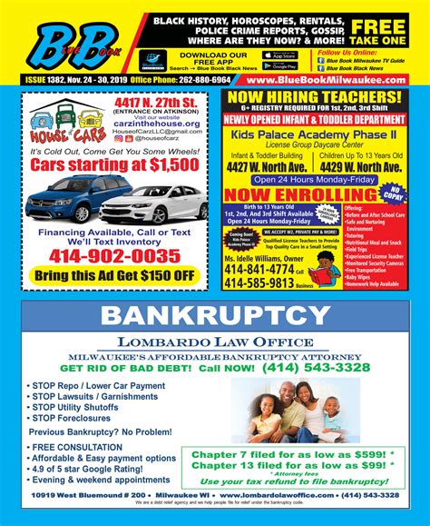 Blue Book Milwaukee BLUE BOOK ISSUE 1382 Page 1 Created With