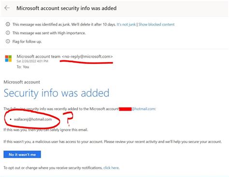 Keep Getting Very Suspicious Security Emails From Hotmail Microsoft Teams Microsoft Qanda