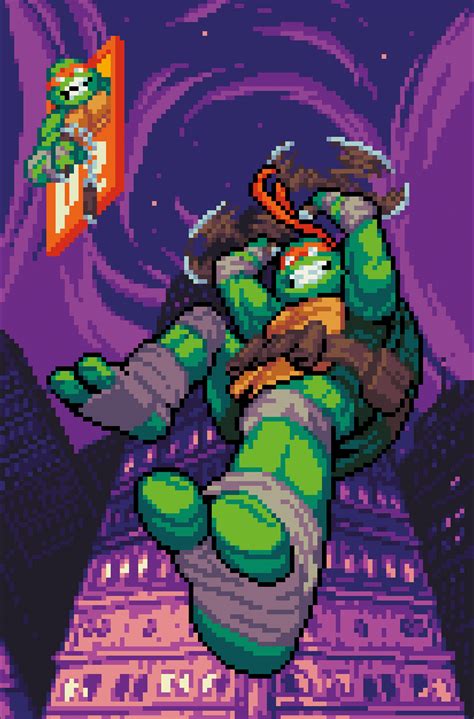 Tmnt Comic Book Pixel Variant Covers Behance
