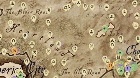 Map Of Cyrodiil