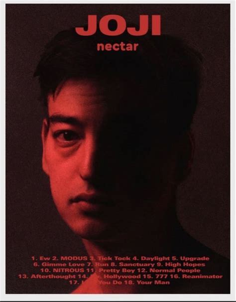 Joji Poster Music Poster Graphic Poster Music Poster Design