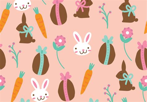 Cute Easter Pattern 145457 Vector Art At Vecteezy
