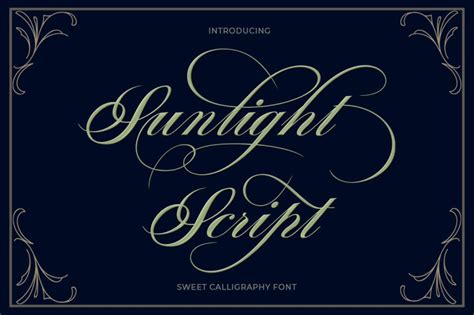 Sunlight Script Font Download Fonts