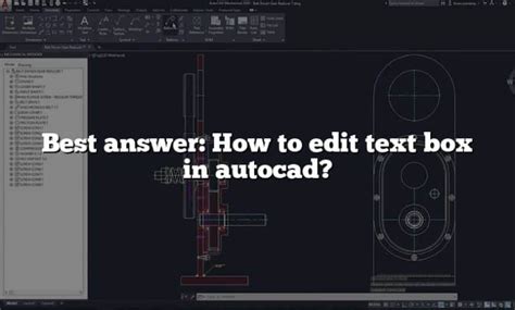 Best Answer How To Edit Text Box In Autocad