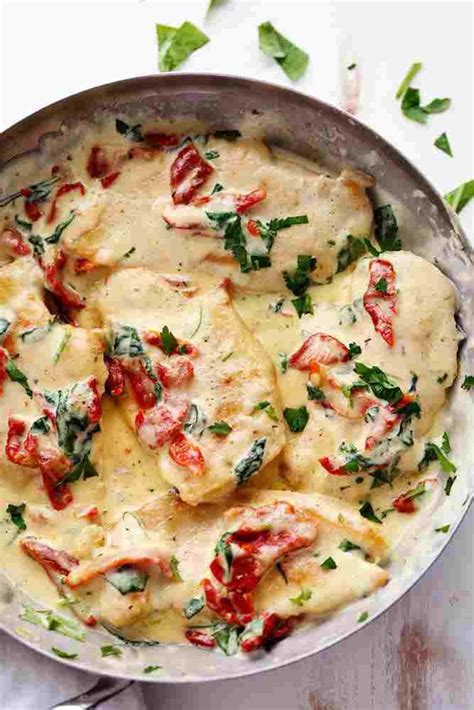 Cremiges Toskanisches Knoblauch Huhn Rezepte De Garlic Chicken Recipes Tuscan Garlic