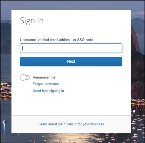 Log Into Concur Division Of Finance
