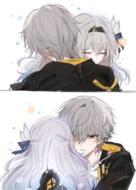 Trailblazer Firefly And Caelus Honkai And 1 More Drawn By Hsrshiro