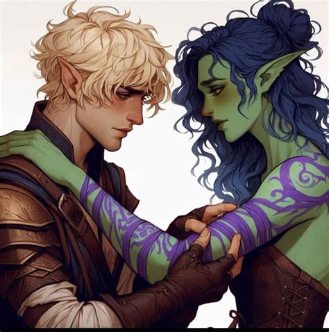 Wren And Oak Fanart Dnd Romance Art Tiernan And Hyacinth The Stolen