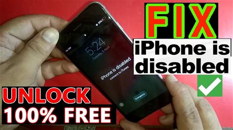 How To Unlock Disabled Iphone 66s Without Itunespassscode Fix