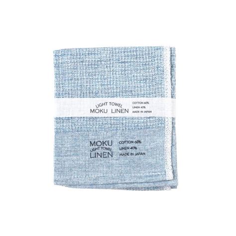 Kontex（コンテックス） Kontex Moku Linen Light Towel モクリネン ライトタオル S ブルー コンテックス