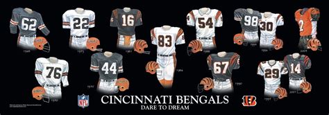 Cincinnati Bengals Uniform And Team History Heritage Uniforms And Jerseys And Stadiums Nfl
