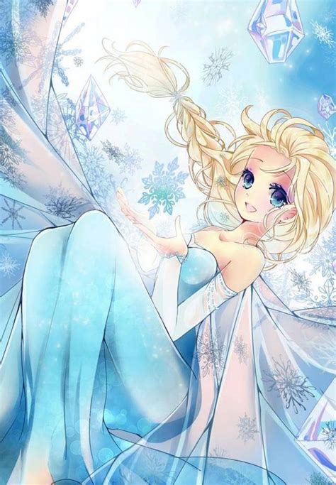 迪士尼公主二次元造型，艾莎和白雪公主谁更美？网友表示难以抉择 搜狐大视野 搜狐新闻