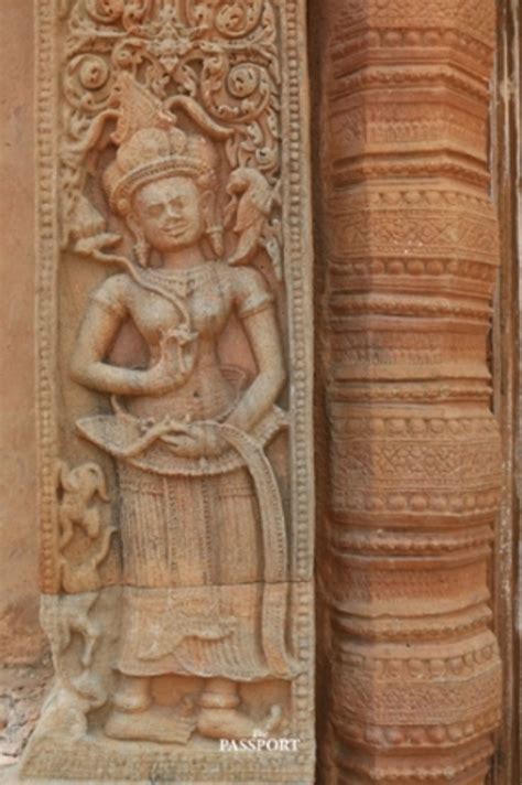 ปราสาทศีขรภูมิ รูปนางอัปสราแกะสลักสวยสุดของไทย