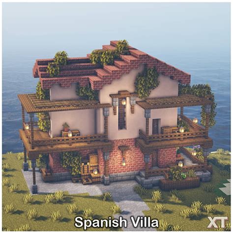 Spanish Villa In Minecraft Extraar Builds