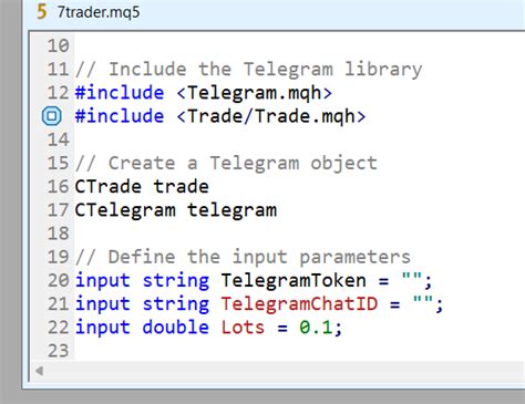 Undeclared Identifier Stock Market Reports General Mql5