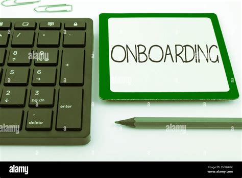 Inspiration Showing Sign Onboarding Business Approach Action Process