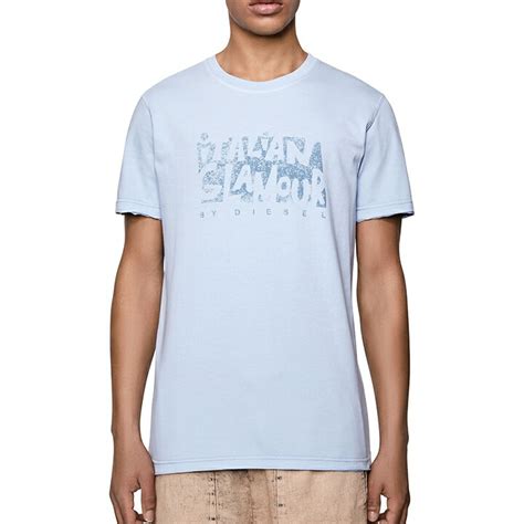【楽天市場】 Diesel ディーゼル メンズ ウォッシュ加工 カットオフ 切りっぱなし スリムフィット 半袖tシャツ カットソー【t Diegor D3】【サイズs】【ライトブルー】die
