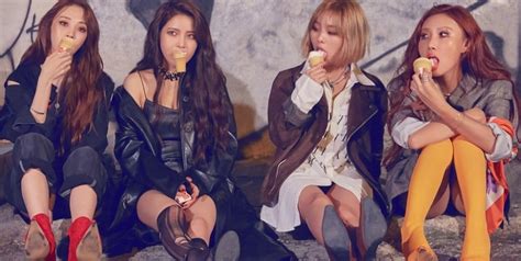 Mamamoo Members Sit Together And Enjoy Ice Cream In New Concept Photo