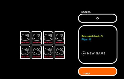 Hello Kitty Matching Game Community