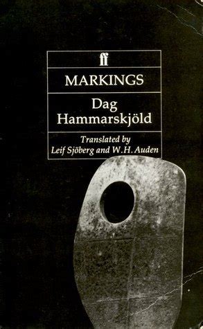 Markings By Dag Hammarskjöld Goodreads