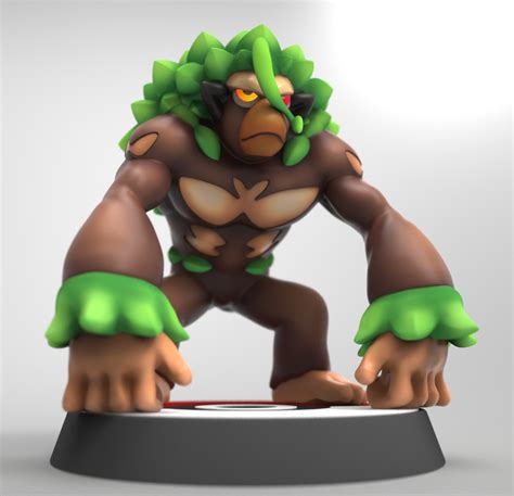 Rillaboom Fan Art PokÉmon Figurine PokÉmon Unite Edream Makers