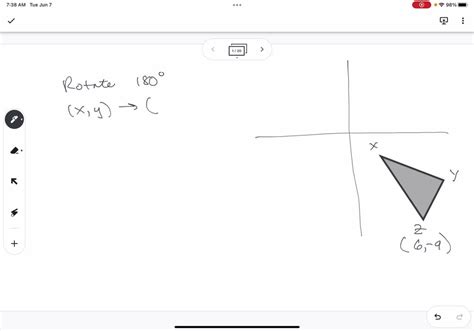 solved if the given figure is rotated 180Â° around the origin what