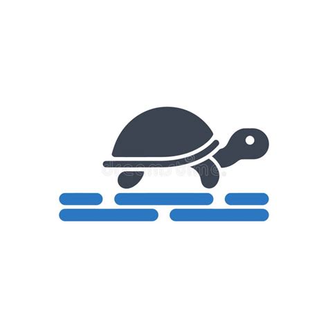 Gray Shell Turtle Icon Stock Vector Illustration Of Animal 384694985