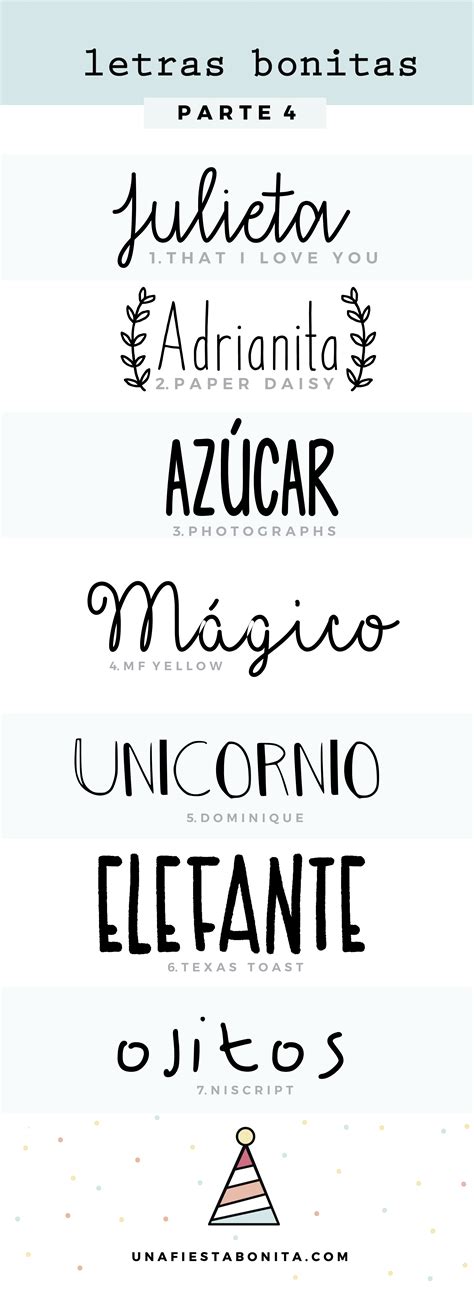 Mejores Tipos De Letra En Carta En