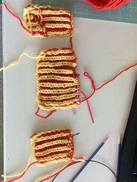 Learning Two Colour Brioche Rknitting